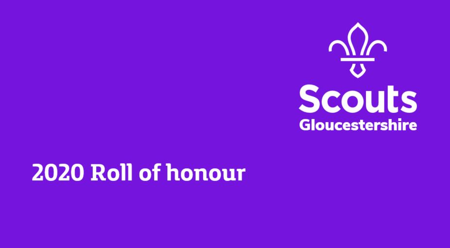 Congratulations – 2020 Roll of honour – Gloucestershire Scouts